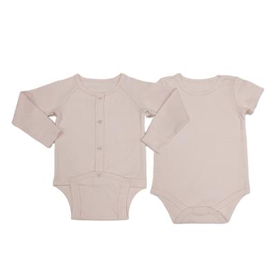 China 100% Cotton Baby Romper Bodysuit Summer Knitting Short Sleeve 0-24 Months OEM for sale