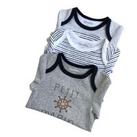 China 100% Cotton Sublimation Romper Jumpsuit for Babies Long Sleeve Bodysuit Onesie Bulk 0-24M for sale
