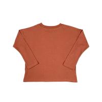 China Kids Girls Cotton Polyester Long Sleeve T-Shirt Anti-Shrink Crew Neck Ages 3-10Y for sale