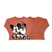 China Custom O Neck Cartoon Girls Cotton Tshirt Sweatshirt for Kids Ages 3Y to 10Y for sale
