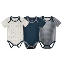 China 100% Cotton Newborn Baby Romper Gift Set Short Sleeve for Ages 0-36 Months OEM for sale