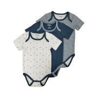 China 100% Cotton Newborn Baby Romper Gift Set Short Sleeve for Ages 0-36 Months OEM for sale