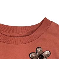 China Custom O Neck Cartoon Girls Cotton Tshirt Sweatshirt for Kids Ages 3Y to 10Y for sale
