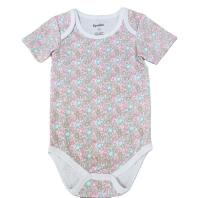 China 7 Days Sample Order Lead Time Supported Style Short Sleeve Baby Rompers with Button for sale