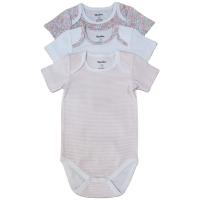 China 7 Days Sample Order Lead Time Supported Style Short Sleeve Baby Rompers with Button for sale