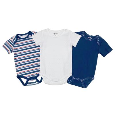 China Custom 100% Cotton Baby Romper for Summer Spring OEM ODM 0-36 Months for sale