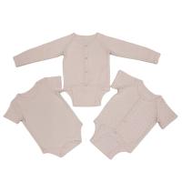 China Unisex Toddler Bodysuit Set 100% Cotton Baby Jumpsuits Short Sleeves 0-24 Months Summer for sale