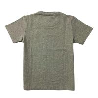 China Boys Casual Short Sleeve Crewneck T-Shirt 94% Cotton 6% Spandex Summer Knit Top for sale