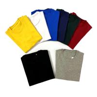 China Boys Casual Short Sleeve Crewneck T-Shirt 94% Cotton 6% Spandex Summer Knit Top for sale