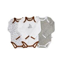 China 100% Cotton Baby Romper Set 0-36 Months Breathable Anti-Shrink Summer Bodysuit for sale