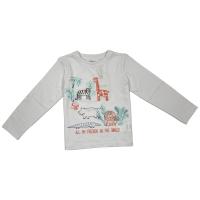 China 160g Black Long Sleeve O-Neck 100% Cotton Jersey Boys T-Shirt Ages 2-10 for sale