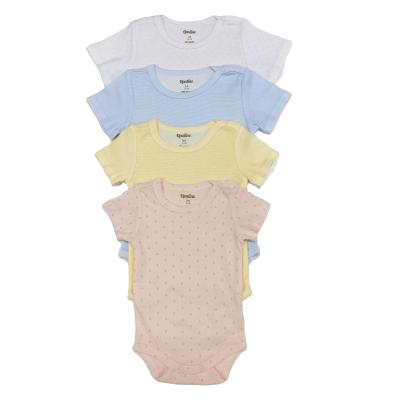 China Custom Design 100% Cotton Infant Toddler Long Sleeve Baby Romper for 0-36 Months OEM for sale