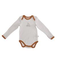 China 100% Cotton Baby Bodysuit Jumpsuit Short Sleeve Blank Romper for 0-24 Months Custom Logo OEM for sale