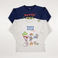 China 160-210 GSM 100% Cotton Long Sleeve Boys T-Shirt for Custom Kids Clothing Ages 3-10 for sale