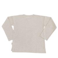 China 100% Cotton Kids T-Shirts Oversize Long Sleeve Girls T-Shirts O-Neck Ages 3-10Y for sale