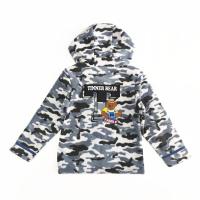 China 100% Polyester Shell Material Boys Hooded Winter Coat with Cotton Lining and Zipper for sale