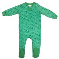 China Unisex Baby Footie Pajamas 100% Cotton Winter Sleepwear for Infants Toddlers 0-36 Months for sale