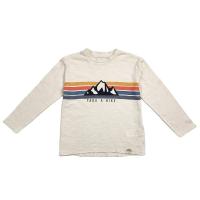 China Anti-pilling Kids Cotton T-shirt Long Sleeved Boys Plain Children Wear 3-10 Years for sale