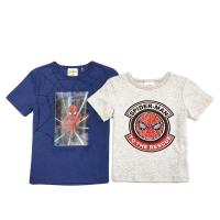 China Sequin Glitter Spider-Man Print Kids T-Shirt Short Sleeve O-Neck Casual Cotton Spandex Ages 3-10 for sale