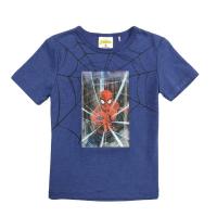 China Sequin Glitter Spider-Man Print Kids T-Shirt Short Sleeve O-Neck Casual Cotton Spandex Ages 3-10 for sale