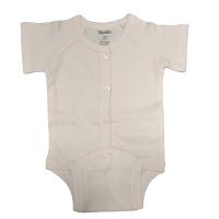 China 100% Cotton Striped Short Sleeve Baby Girl Romper Gift Set 5pcs 3-9 Months OEM for sale