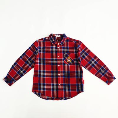 China 100% Cotton Kids Boy Polo Shirt with Embroidery Pocket for Ages 3-10 Years for sale