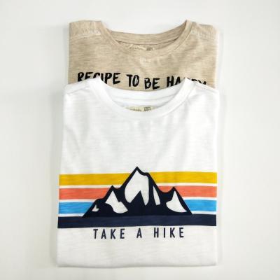 China Custom Kids Cotton T-Shirt with Short Sleeve Compressed Design for Ages 4-16 Years for sale