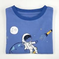 China 100% Cotton Baby Boy T-Shirt Cartoon Print Toddler Shirt Size 6-9M to 3Y OEM for sale