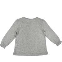 China 100% Cotton Baby Girl Long Sleeve Tops Round Neck Sizes 6-9M to 2Y OEM Custom for sale