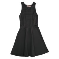 China Sleeveless Elegant Black Little Girl Kids Party Dress 92% Polyester 8% Spandex Ages 3-10 for sale