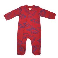 China Zipper Closure Baby Bodysuit Rompers 100% Cotton Winter Infant Toddler Wear OEM for sale