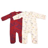 China Zipper Closure Baby Bodysuit Rompers 100% Cotton Winter Infant Toddler Wear OEM for sale