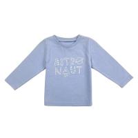 China Infant Unisex Long Sleeve Baby T-Shirt 60% Cotton 40% Polyester Custom Logo for sale