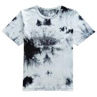 China 100% Cotton Kids Boy T-Shirt Tie Dye Short Sleeve O-Neck Summer Sizes 2Y-12Y OEM for sale