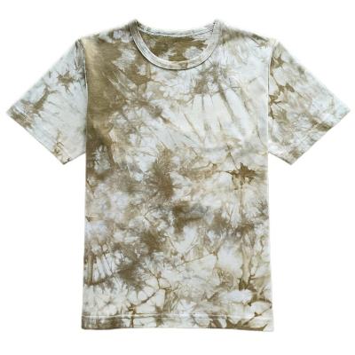 China 100% Cotton Tie Dyed Boys T-Shirts 160g Fabric Weight Kids Polo Shirts OEM Sizes 2Y-12Y for sale