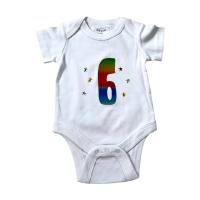 China 100% Cotton Infant Bodysuit Clothes Set 0-12 Months Summer Rompers Baby Shower Gift Pack for sale