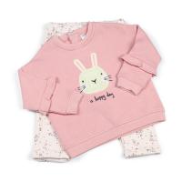 China Baby Girls Winter Clothing Sets Top and Pants for 1 Year Old Soft Warm Outfits for sale