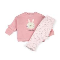 China Baby Girls Winter Clothing Sets Top and Pants for 1 Year Old Soft Warm Outfits for sale