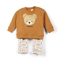 China Baby Girls Winter Clothing Sets Top and Pants for 1 Year Old Soft Warm Outfits for sale