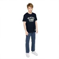 China Personalized Black 100% Cotton Men's T-Shirt Lightweight Breathable S-4XL for sale