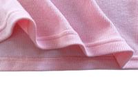 China Custom Women's Rib T-Shirt 95% Cotton 5% Spandex Short Sleeve Soft Hand Feel OEM for sale