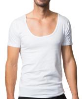 China Custom Logo O V Neck Casual Sports Tshirt 100% Combed Cotton Pre Shrinkage Anti Pilling Breathable for sale