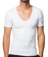 China Custom Logo O V Neck Casual Sports Tshirt 100% Combed Cotton Pre Shrinkage Anti Pilling Breathable for sale