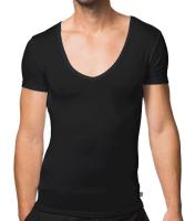 China Custom Logo O V Neck Casual Sports Tshirt 100% Combed Cotton Pre Shrinkage Anti Pilling Breathable for sale