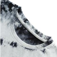 China 100% Cotton Tie Dye Men T-Shirt O Neck Summer Breathable Anti Shrink Sizes S to XXL for sale
