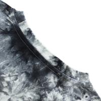 China 100% Cotton Tie Dye Men T-Shirt O Neck Summer Breathable Anti Shrink Sizes S to XXL for sale