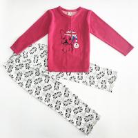 China Children Cartoon Patterned Pajama Set Winter Home Wear for Ages 3-10 Anti-Pilling Breathable for sale
