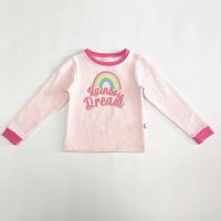 China Customized Winter Kids Pajamas Set for Girls Ages 3-10 Polyester Cotton O Neck for sale