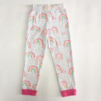 China Customized Winter Kids Pajamas Set for Girls Ages 3-10 Polyester Cotton O Neck for sale