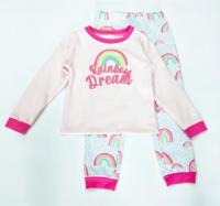 China Customized Winter Kids Pajamas Set for Girls Ages 3-10 Polyester Cotton O Neck for sale